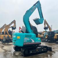 China Used  Kobelco SK75 Excavator 7.5 Ton Machine With 0.4m3 Bucklet Capaclity for sale