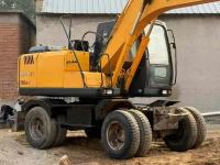 China 150w-7 Used Hyundai Wheel 15Ton Excavator With 0.71m3 Bucket Capacity for sale