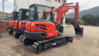 China Second Hand Machinery Hydraulic Compact Kubota 5 Ton U55-4 Mini Excavator for sale