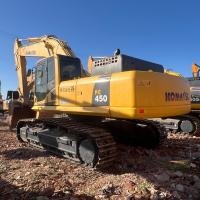 China 2020 Year Komastu Used 450-8 Mining Excavators 45 Tons Earth Moving Backhoe Digger for sale