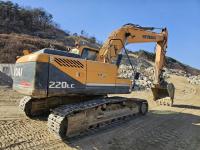 China Original Brand Used Hyundai 220LC Crawler Hydraulic Excavator 22 Tons Construction Second Hand Digger for sale