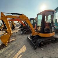 China 3.5 Ton Used Cat 303.5E Mini Hydraulic Backhoe Excavators 23.6kw Second Hand Digger for sale