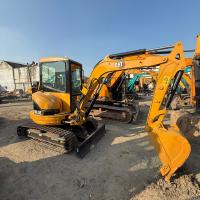 China 3.5 Ton Used Cat 303.5E Mini Hydraulic Backhoe Excavators 23.6kw Second Hand Digger for sale