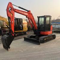 China Used 6 Ton Kubota Crawler Excavator Kx165 Second Hand 0.24m3 Bucket Capacity Digger for sale