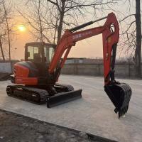 China Used 6 Ton Kubota Crawler Excavator Kx165 Second Hand 0.24m3 Bucket Capacity Digger for sale