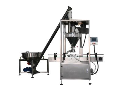 China 50L hopper 20cans/Min Automatic Packaging Machine For Milk Powder for sale