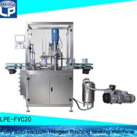 China 7cans/Min Nitrogen Can Sealer , 80L/Min Vacuum Nitrogen Sealer Machines for sale