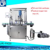 China 7cans/Min Nitrogen Can Sealer , 80L/Min Vacuum Nitrogen Sealer Machines for sale