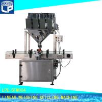 China 20g Linear Weighing Machine , 15cans/Min Multihead Weigher Food Granule for sale
