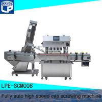 China 0.6MPa 100bottles/Min Cap Screwing Machine AC220V 50/60Hz Power for sale