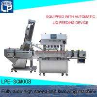 China 0.6MPa 100bottles/Min Cap Screwing Machine AC220V 50/60Hz Power for sale