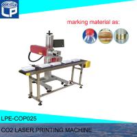 China 15000mm/S Co2 Laser Printer , 10600nm Round Bottle Labeling Machine for sale