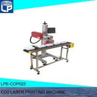 China 15000mm/S Co2 Laser Printer , 10600nm Round Bottle Labeling Machine for sale