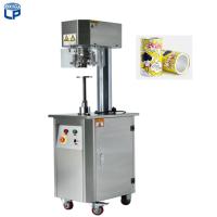 China 23cans/Min Beverage Can Sealing Machine , 2 rollers Plastic Can Sealing Machine for sale