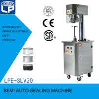 China ISO 23cans/Min Manual Can Sealing Machine 50KG PET Can Seamer for sale
