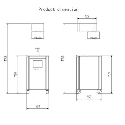 China 0.75KW 1 Head 23cans/Min Manual Can Sealing Machine for sale