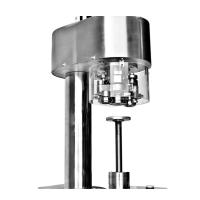 China 0.75KW Manual Can Sealing Machine For 50mm Aluminum Coffee Can for sale