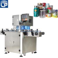 China CSA 25cans/Min Automatic Can Sealing Machine For Wine Lid for sale