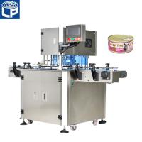 China high speed automatic single head plastic pet aluminum tin beverage beer can seamer machine  for sale for sale