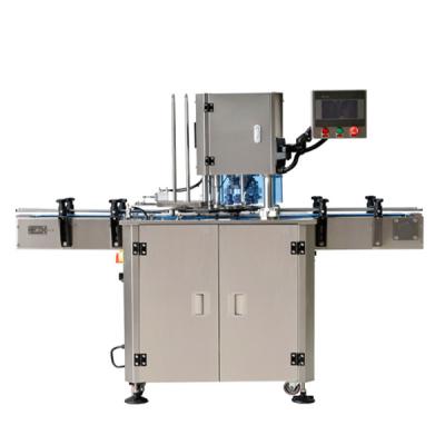 China automatic single head fixed speed small plastic popcorn  can sealing machine automatic can seamer machine for sale