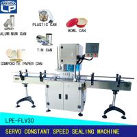 China 100mm Beer Can Sealer Machine , 33cans/Min Automatic Can Seamer for sale