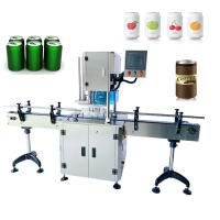 China AC220V Can Dia35mm Automatic Can Sealing Machine for sale