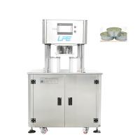 China HMI 10cans/Min Tuna Fish Manual Can Sealing Machine 120KG Weight for sale