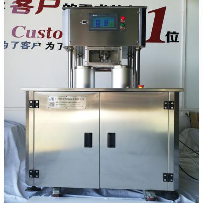 China HMI 10cans/Min Tuna Fish Manual Can Sealing Machine 120KG Weight for sale