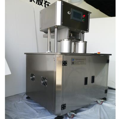 China Double Chamber Nitrogen Can Seamer , 1 Head Nitrogen Tin Can Sealing Machine for sale