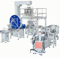 China CE Multihead Weighing Machine , 40cans/Min Pet Food Packing Machine for sale