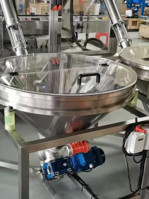 China 100g Screw Filling Machine , Container H60mm Nuts Packaging Machine For Spices for sale