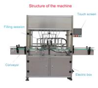 China 0.8MPa 8 Nozzle Automatic Piston Filling Machine For Vegetable Oil for sale