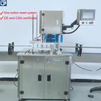 China Dia130mm Tuna Can Sealing Machine , 1 Head Automatic Can Seamer For Food for sale