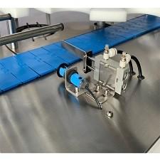 China 2 Heads 30cans/Min Paper Tube Flanging Machine For Round Tin Can for sale