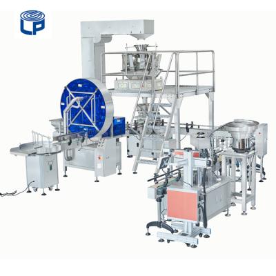 China 50cans/Min Cereal Packing Machine , SS304 Vacuum Pack Machine for sale