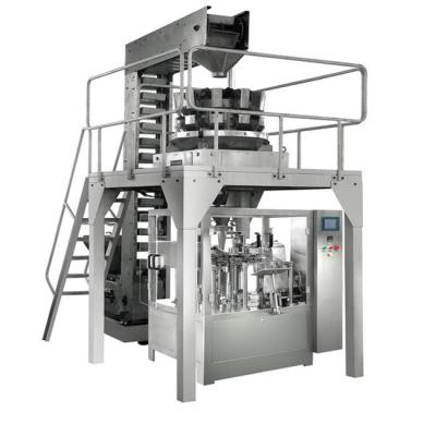 China 50g Stand Up Pouch Filling Sealing Machine , 60bags/Min Zipper Pouch Packing Machine for sale