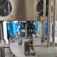 China 35cans/Min Juice Drink Can Sealer , 4 Rollers Tin Can Seamer Machine for sale