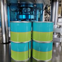 China 35cans/Min Juice Drink Can Sealer , 4 Rollers Tin Can Seamer Machine for sale