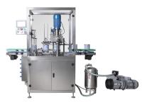 China Milk Powder Nitrogen Flush Vacuum Sealer , 8cans/Min Nitrogen Vacuum Packaging Machine for sale