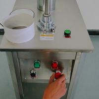 China CSA Can Dia130mm Manual Can Sealing Machine For Plastic Jar for sale