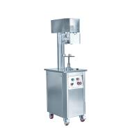 China AC220V 2 Rollers Manual Can Sealing Machine For Pet Can for sale