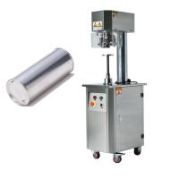 China 2 Rollers Manual Beer Can Sealer , 23cans/Min Beer Can Seamer Machine for sale
