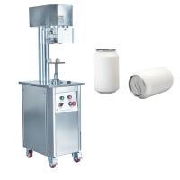 China 23Cans/Minute 1 Head Manual Can Sealing Machine Single Phase for sale