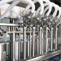 China 6 Nozzles 5m/Min Automatic Liquid Filling Machine For Hand Sanitizer for sale