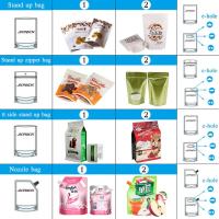 China 60cans/Min Rotary Chip Premade Bag Packaging Machine For Granule for sale