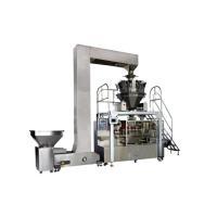 China Rotary Preformed Pouch Filling Sealing Machine , 30g Rice Bag Packing Machine for sale