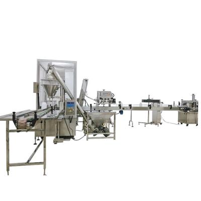 China SS304# 20cans/Min Milk Powder Filling Packing Machine for sale