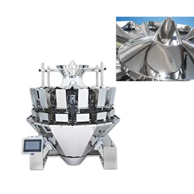 China CE 10 Head Multihead Weigher , Oatmeal Automatic Weighing Filling Machine for sale