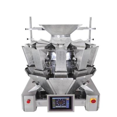 China 14 Head 1500g Granule Packaging Machine CE Meat Pork Weigher for sale