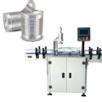 China stainless steel 220mm Tin Can 1 Head Paper Tube Flanging Machine for sale